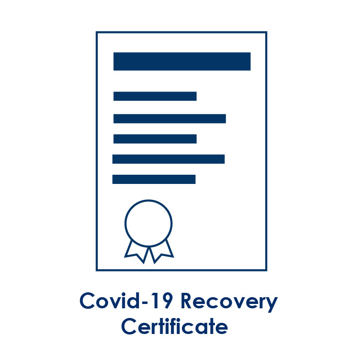 Covid-19 Recovery Certificate (for travel & work purposes) – 0 Covid Clear